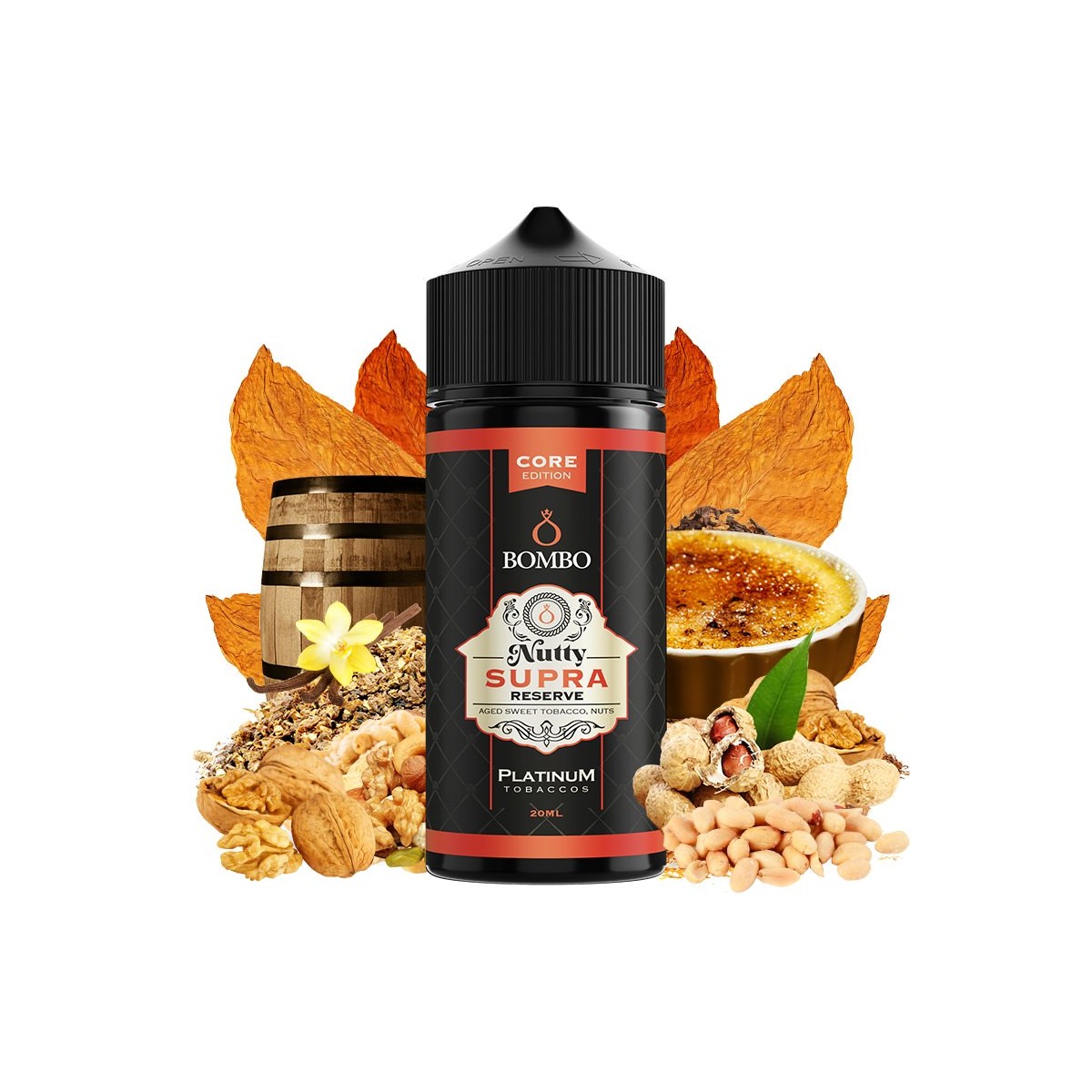 Comprar Aroma Nutty Supra 20ml CORE (Longfill) - Bombo | E-líquidos...
